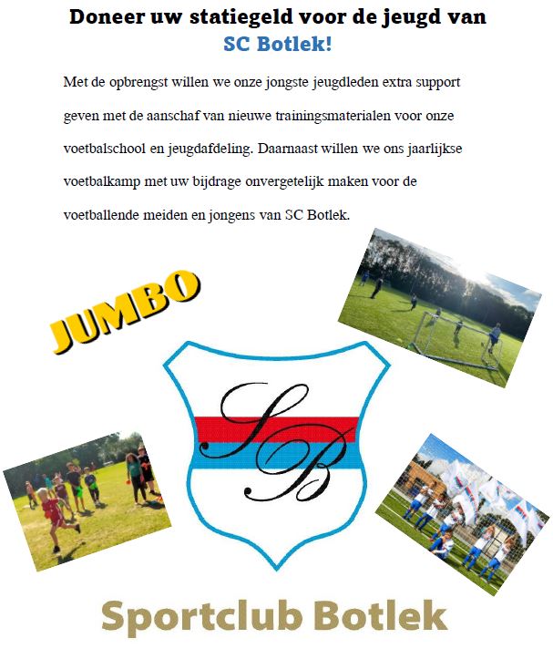 November is statiegeldmaand bij JUMBO | SC Botlek