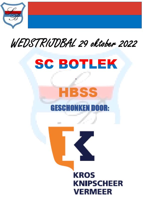hervatting competitie | SC Botlek